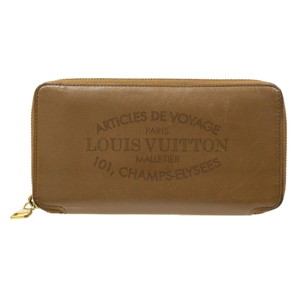 Louis Vuitton | Bags | Louis Vuitton Portefeuil Jena Long Wallet Brown ...